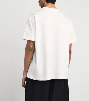 Play Comme Des Garcon Cotton Oversized Bottom Heart T-shirt