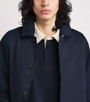 FRAME Contrast-collar Rugby Sweatshirt