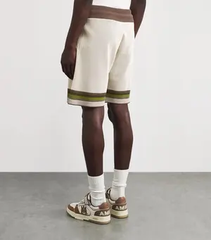 Amiri Mesh Logo Oversized Shorts