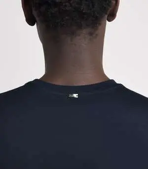 Herno Stretch-cotton T-shirt - Navy