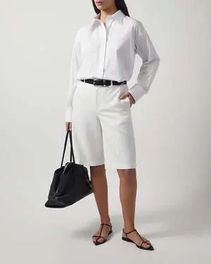 WAKAKUU City Tailored Wide-leg Shorts