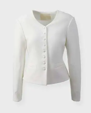 WAKAKUU Louisa Tailored Jacket - White
