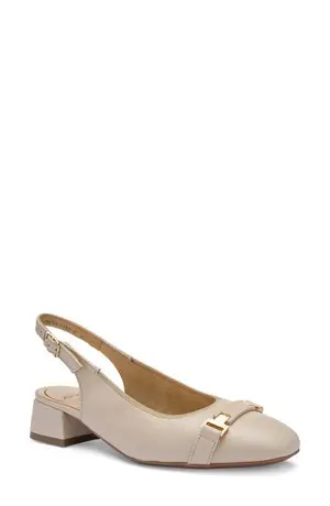 ARA Gliselle Slingback Pump - Beach/cognac