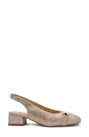 ARA Gliselle Slingback Pump - Shell