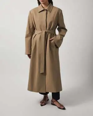 WAKAKUU Teri Trenchcoat