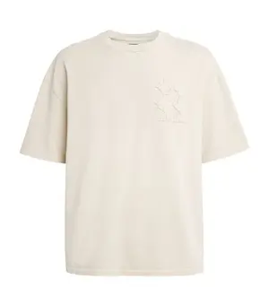 Amiri Cotton Ma Quad Oversized T-shirt - White