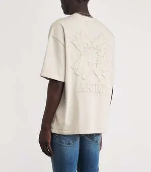 Amiri Cotton Ma Quad Oversized T-shirt - White