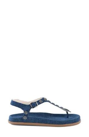 Seychelles Sunday Funday Slingback Platform Sandal - Denim