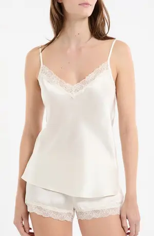 ETAM Silk Camisole Perle