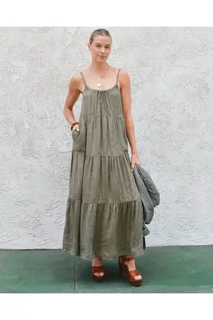 Women's Olive Maxi Dresses