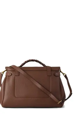 Mulberry Oversized Alexa Satchel - Bright Oak