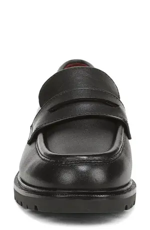 Vince Siena Lugged Penny Loafer - Black