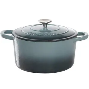 CROCK-POT 5 Quart Round Enameled Cast Iron Dutch Oven