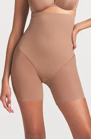 SKIMS High Waisted Powermesh Shorts - Sienna
