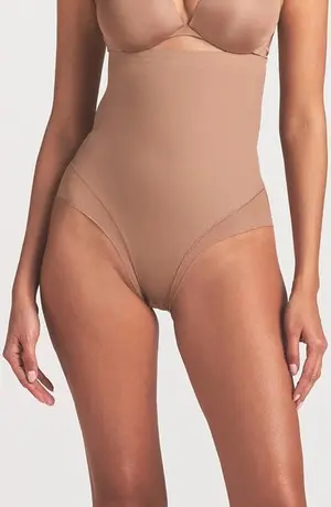 SKIMS Powermesh Zoned High Waisted Briefs - Sienna