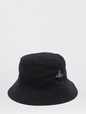 VIVIENNE WESTWOOD Embroidered Bucket Hat - Black