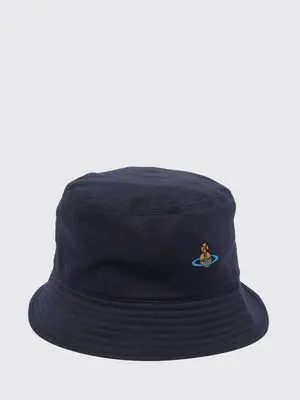 VIVIENNE WESTWOOD Embroidered Bucket Hat - Blue