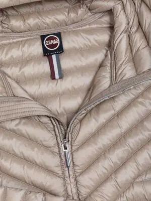 COLMAR Padded Nylon Hooded Down Jacket - Ice