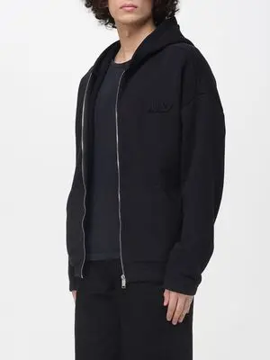 AUTRY Full Zip Sweatshirt - Black