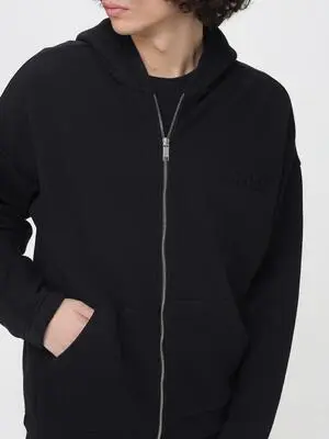 AUTRY Full Zip Sweatshirt - Black