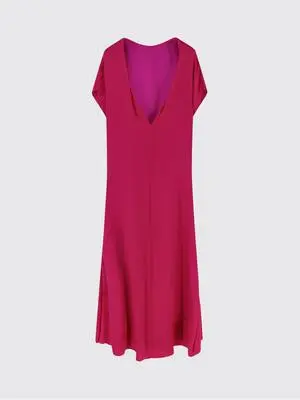 Dries Van Noten Satin Midi Dress