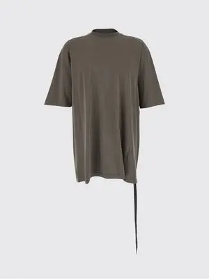 Rick Owens Cotton Oversized T-shirt - Grey