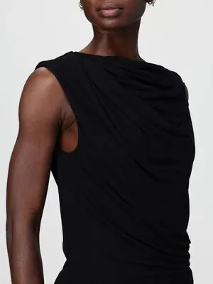 ENTIRE STUDIOS Draped Top - Black