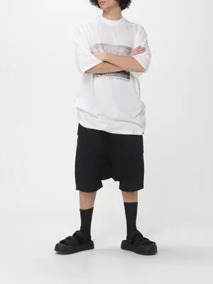 Rick Owens Printed Cotton Oversized T-shirt
