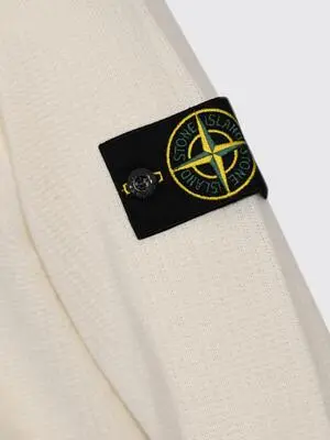Stone Island Cotton Crew Neck Jumper - White