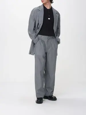 MAGLIANO Cotton Wide-leg Trousers - Grey