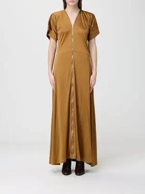 LEMAIRE Zip-up Maxi Dress - Brown