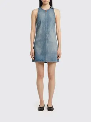 COURREGES Mini Dress - Denim