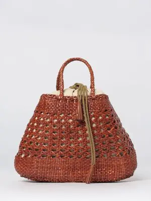 Dragon Diffusion Santa Cano Woven Leather Bag - Sand