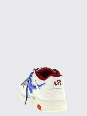 Off-White Out Of Office" Leather Sneakers - Blue