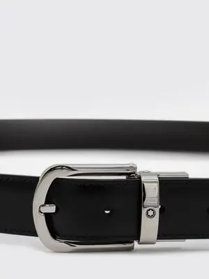Montblanc Leather Belt - Black