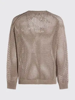 Maison Kitsuné Cotton Knit Top - Beige