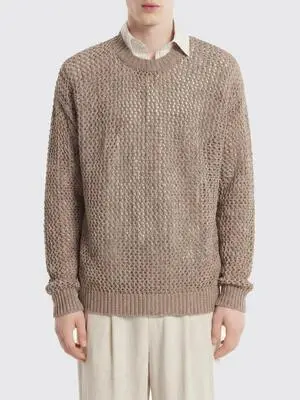 Maison Kitsuné Cotton Knit Top - Beige