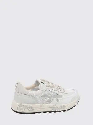 Premiata Nous Perforated Suede Lace-up Sneakers