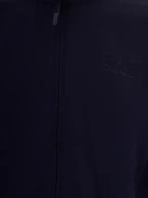 EA7 Zip Cardigan With High Neck - Blue