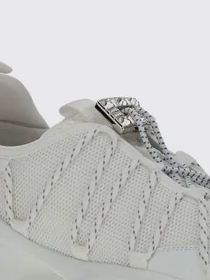 ROGER VIVIER Viv' Zag Mesh Sneakers With Jewel Detail