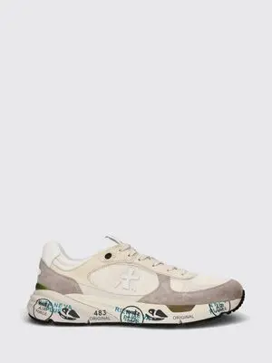 Premiata Premiata "Zac" Lace Up Sneakers Beige