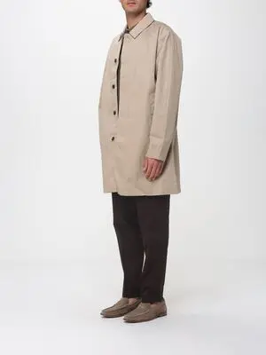Barbour Cotton Blend Trench Coat - Beige