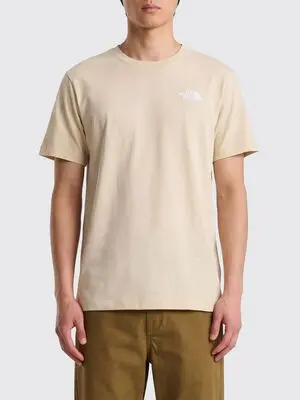 The North Face Cotton Blend T-shirt With Logo - Sand