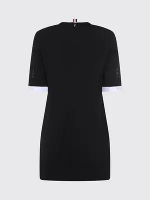 Thom Browne Short Sleeve Dress - Black