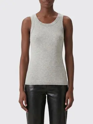 Loulou De Saison Ribbed Tank Top - Grey