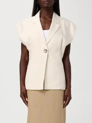 Pinko Sleeveless Waistcoat - White
