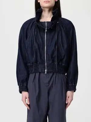 Dries Van Noten Denim Zip-up Jacket - Blue