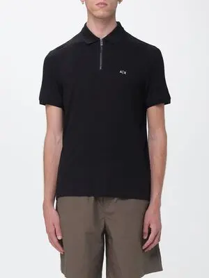 Armani Exchange Polo Shirt Men Black