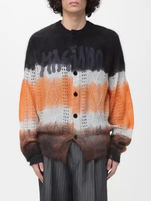 MAGLIANO Striped Mohair Wool Blend Cardigan - Multicolor