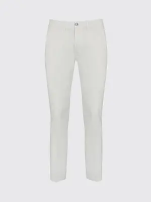 RE-HASH Tailored Chinos With Button Detail - White